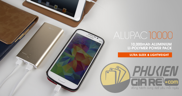 Pin dự phòng Energea Alupac 10000 10000mAh