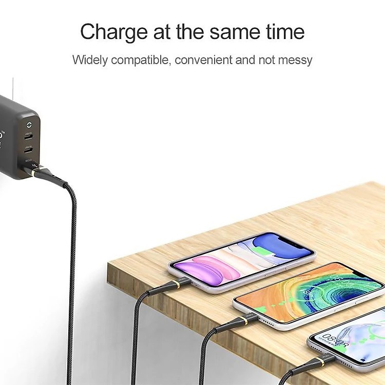 Cáp sạc điện thoại USB Type-C WIWU ED101 1.2m